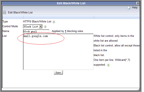 How To Block Google Mail gmail Access Of Network Computers 